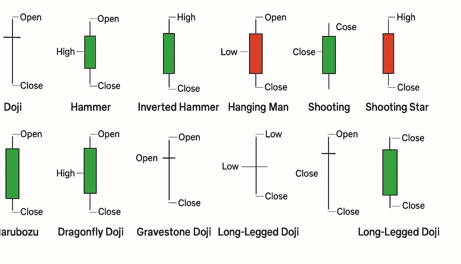 Master 100+ Candlestick Patterns for Stock Trading